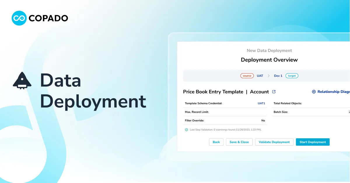 Migrate Complex Data Across Orgs With Copado Data Deploy